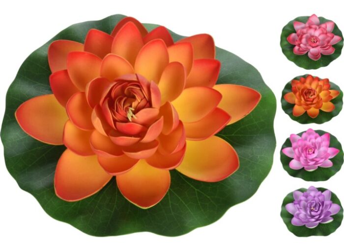 Kunsttaim vesiroos 28 cm