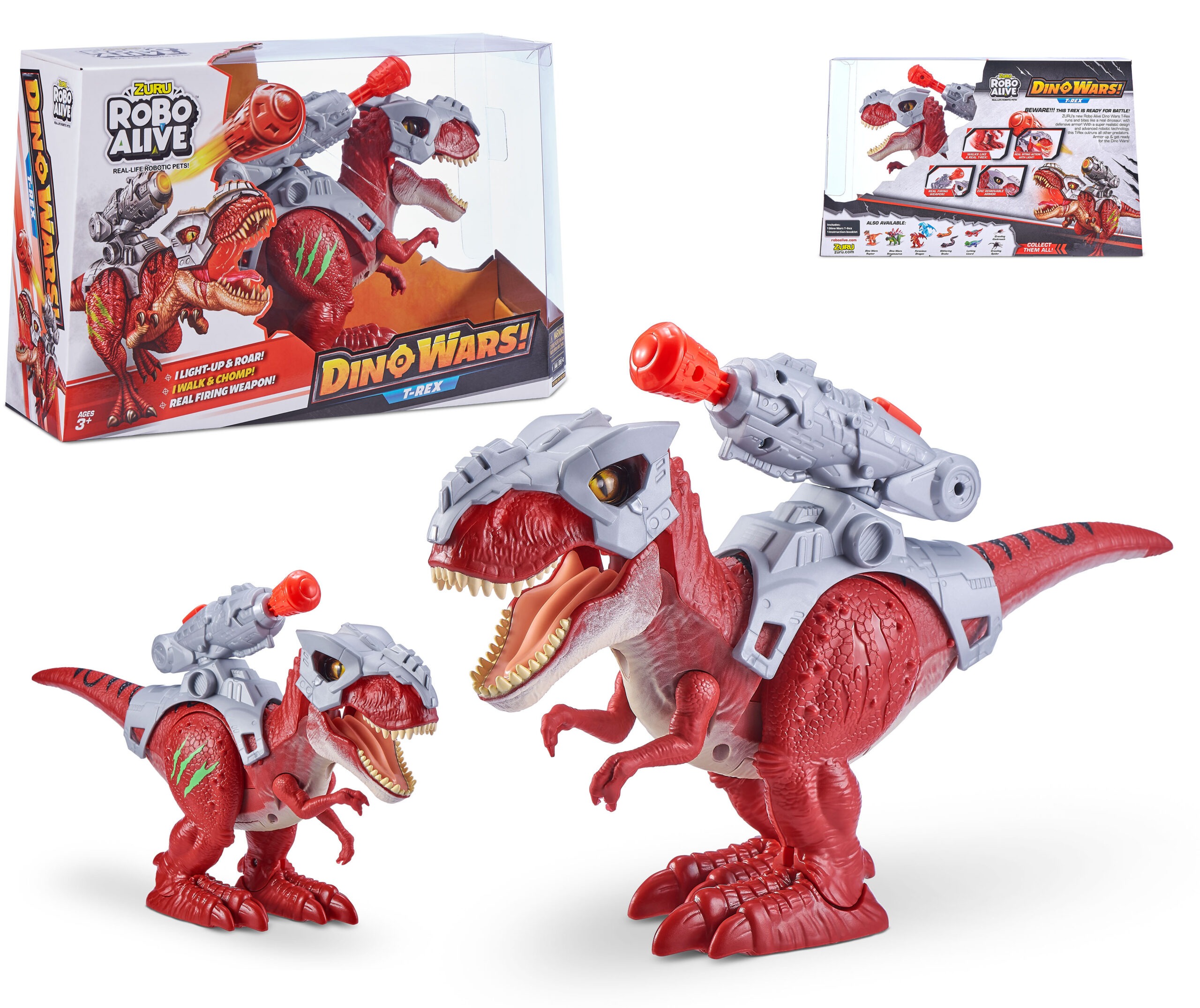 Robot Dino T-Rex liikuv